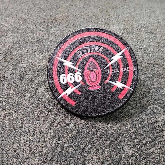 Jewelry | Hazbin Hotel Alastor Radio Demon 666 Pin | Poshmark